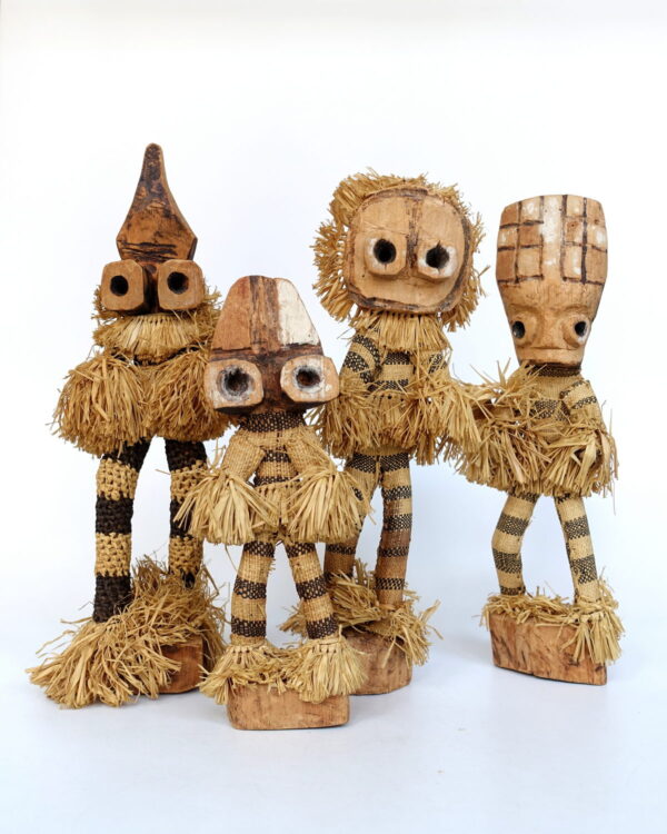 DR Congo Dolls Pende People Minganji Dancers - National Costume Doll ...