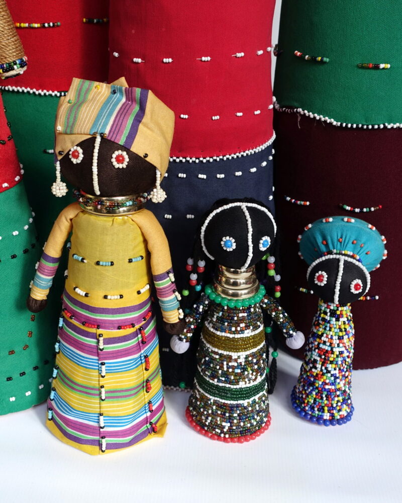 South Africa Doll with Baby Xhosa People - National Costume Doll Collection