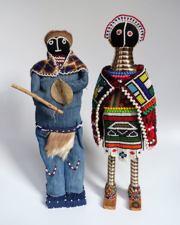 South Africa Dolls Durban Zulu Rickshaw Puller - National Costume Doll ...